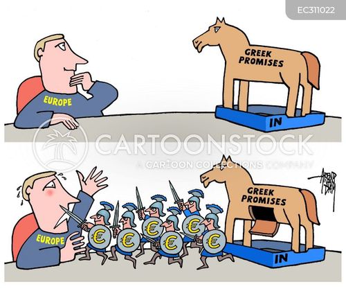 Greek Govt Cartoons and Comics - funny pictures from CartoonStock