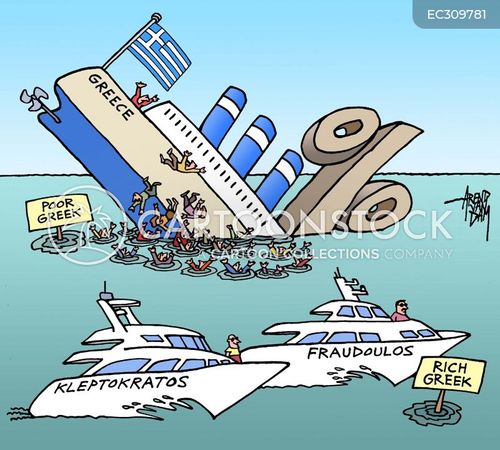 Rich Greeks Cartoons and Comics - funny pictures from CartoonStock