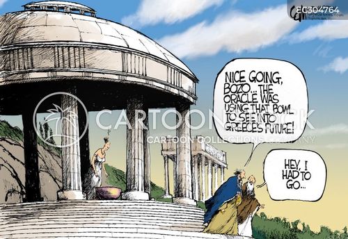 Foretelling Cartoons and Comics - funny pictures from CartoonStock