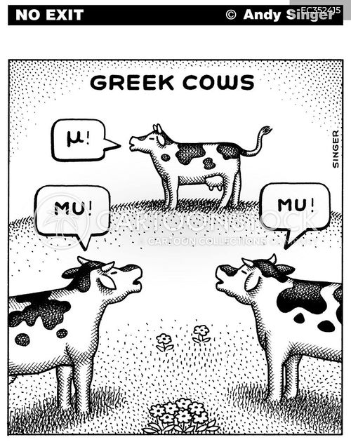 Greek Alphabet Cartoons and Comics - funny pictures from CartoonStock