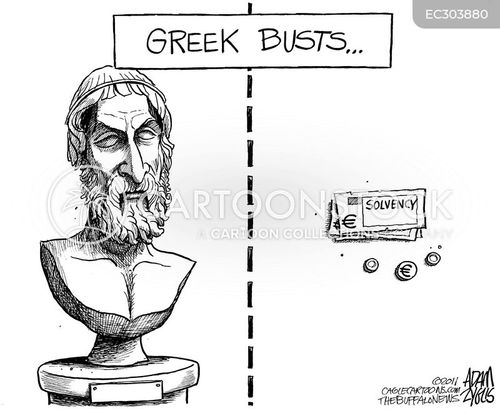 Greek Busts Cartoons and Comics - funny pictures from CartoonStock