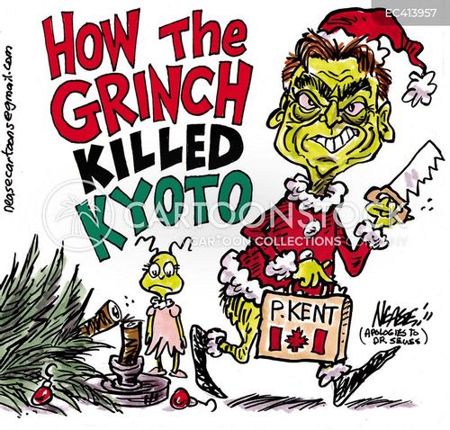 Grinch Costume Cartoons and Comics - funny pictures from CartoonStock