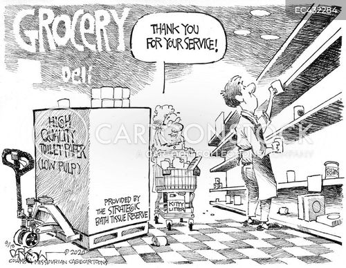 Grocery Store Cartoons and Comics - funny pictures from CartoonStock