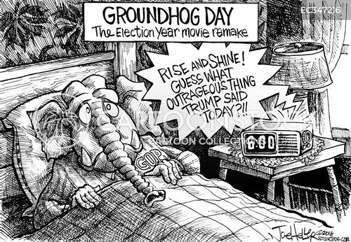 Groundhog Day Cartoons and Comics - funny pictures from CartoonStock