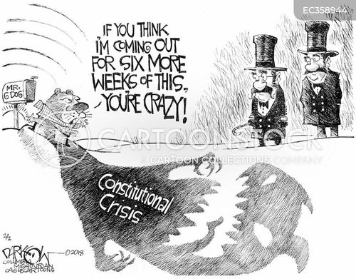 Foreshadowing Cartoons and Comics - funny pictures from CartoonStock