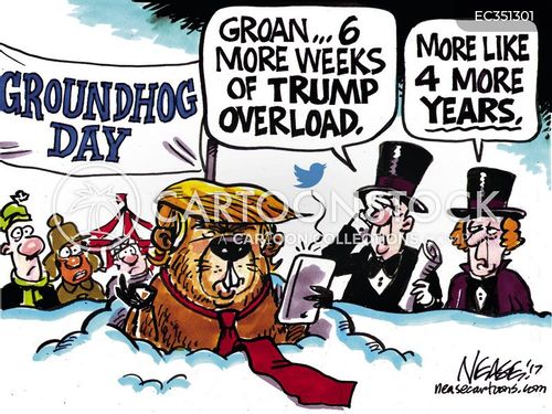 Groundhog Day 2017 Cartoons and Comics - funny pictures from CartoonStock