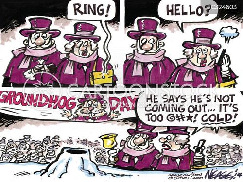 Groundhog Day Cartoons and Comics - funny pictures from CartoonStock
