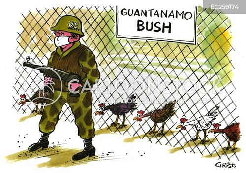 Guantanamo Bay Cartoons and Comics - funny pictures from CartoonStock