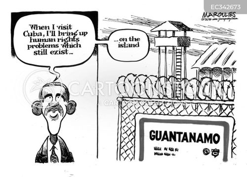 Guantanamo Bay Cartoons and Comics - funny pictures from CartoonStock