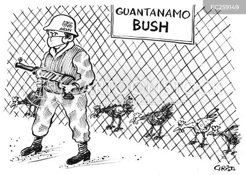 Guantanamo Bay Cartoons and Comics - funny pictures from CartoonStock
