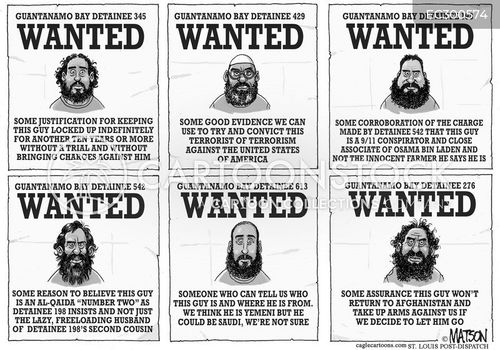 Guantanamo Bay Wanted Posters Cartoons and Comics - funny pictures from ...