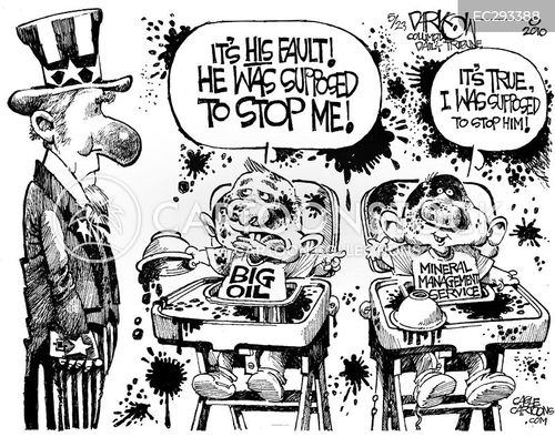 Offshore Oil Rig Cartoons and Comics - funny pictures from CartoonStock