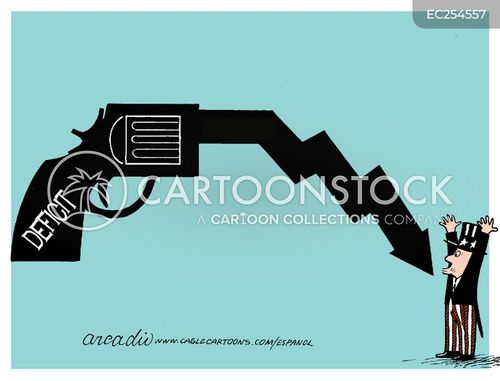 Deficit Implications Cartoons and Comics - funny pictures from CartoonStock