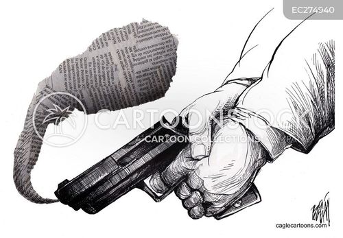 Shotgun Blast Cartoons and Comics - funny pictures from CartoonStock
