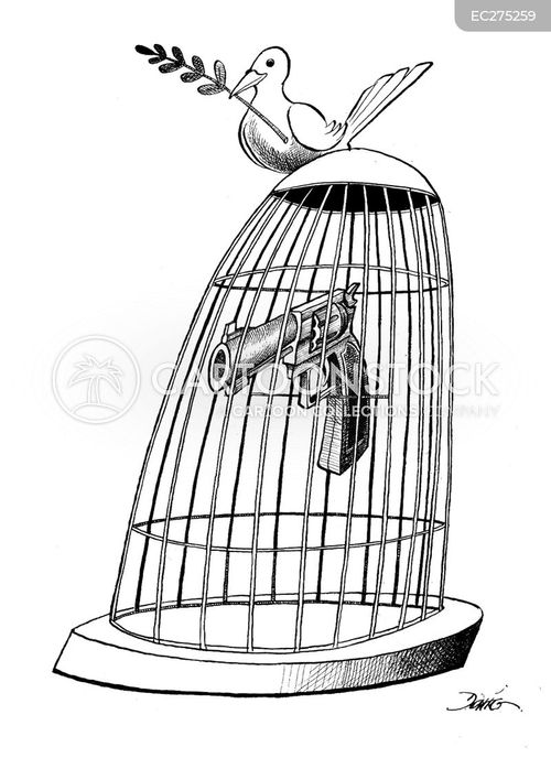 Cage Symbolism Cartoons and Comics - funny pictures from CartoonStock