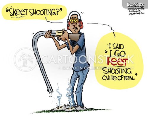 Skeet Cartoons and Comics - funny pictures from CartoonStock