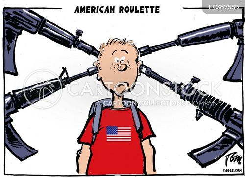 Weapons Control Cartoons and Comics - funny pictures from CartoonStock