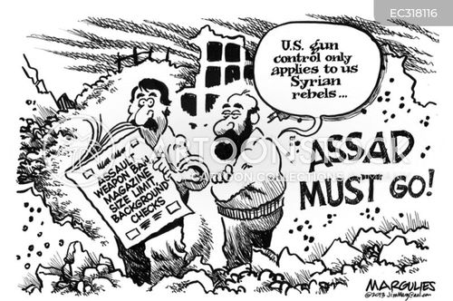 Gun Storage Cartoons and Comics - funny pictures from CartoonStock