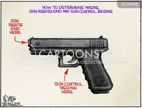 Gun Rights Cartoons and Comics - funny pictures from CartoonStock