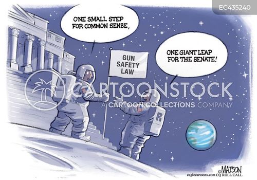 Gun Safety Laws Cartoons and Comics - funny pictures from CartoonStock