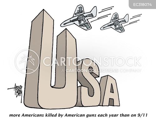 Firearm Incidents Cartoons and Comics - funny pictures from CartoonStock