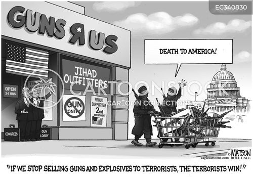 Arms Lobby Cartoons and Comics - funny pictures from CartoonStock