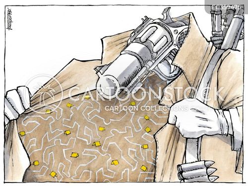 Online Gun Sales Cartoons and Comics - funny pictures from CartoonStock
