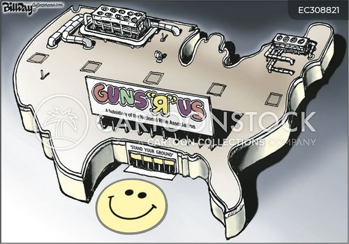 Usa Gun Laws Cartoons and Comics - funny pictures from CartoonStock