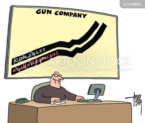 Americans Killed Cartoons and Comics - funny pictures from CartoonStock
