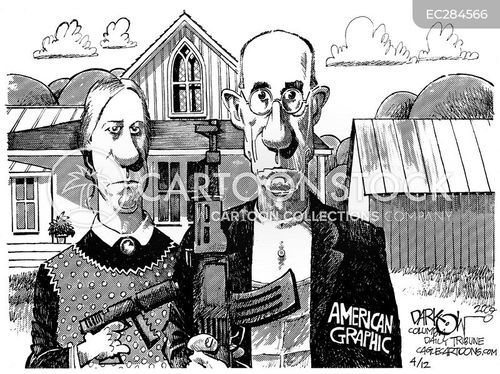Firearm Industry Cartoons and Comics - funny pictures from CartoonStock