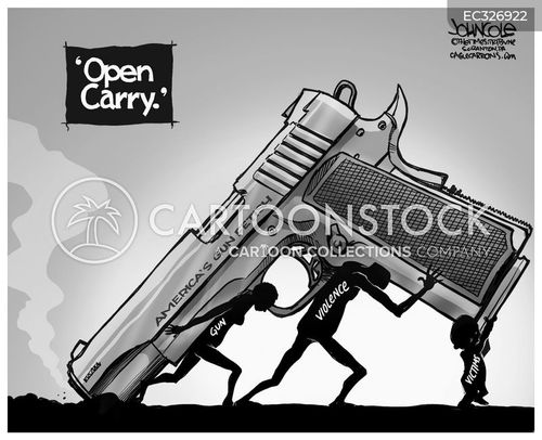 Open-carry Cartoons and Comics - funny pictures from CartoonStock