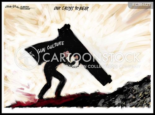 Crossfire Cartoons and Comics - funny pictures from CartoonStock