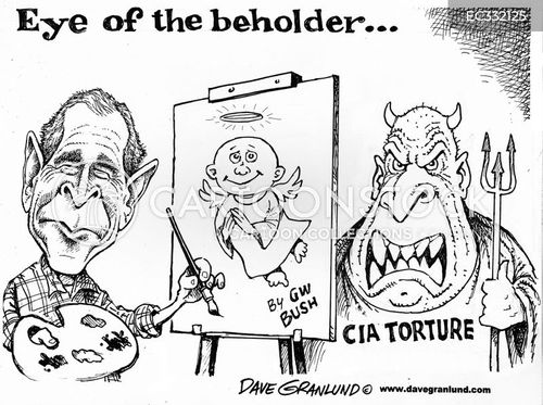 Cia Detainees Cartoons and Comics - funny pictures from CartoonStock
