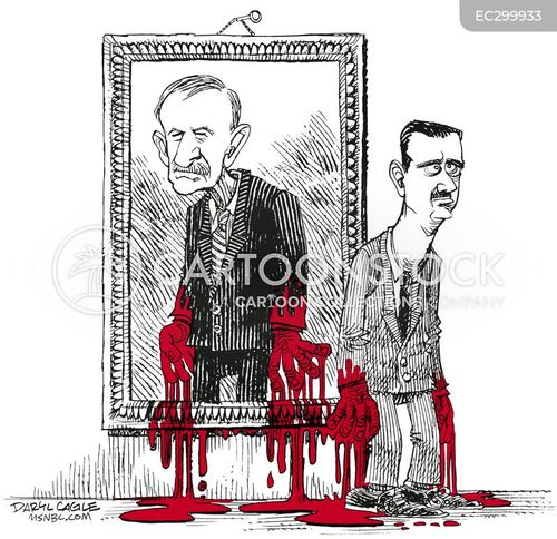 Hafez Al-assad Cartoons and Comics - funny pictures from CartoonStock