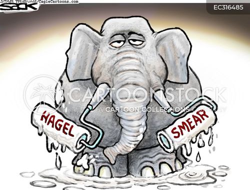 Hagel Cartoons and Comics - funny pictures from CartoonStock