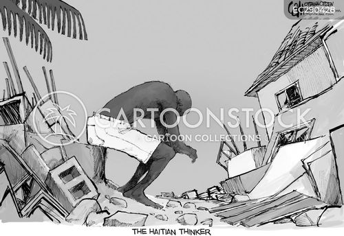 Haiti Earthquake Cartoons and Comics - funny pictures from CartoonStock