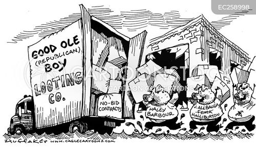 Haley Barbour Cartoons and Comics - funny pictures from CartoonStock