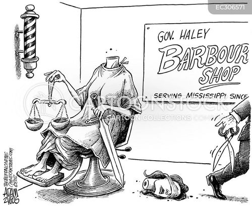 Haley Barbour Cartoons and Comics - funny pictures from CartoonStock