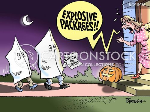 Halloween Colors Cartoons and Comics - funny pictures from CartoonStock