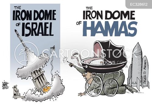 Iron Dome Cartoons and Comics - funny pictures from CartoonStock