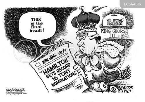King George Iii Cartoons and Comics - funny pictures from CartoonStock