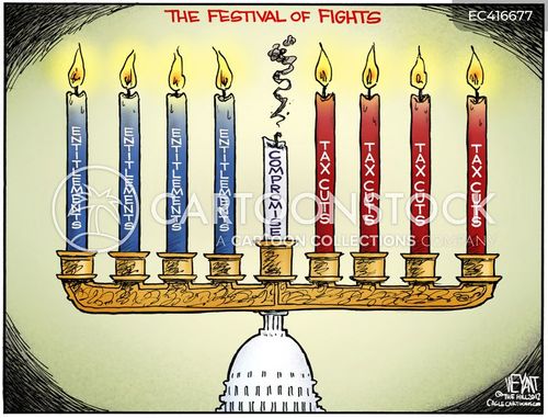 Menorah Cartoons and Comics - funny pictures from CartoonStock