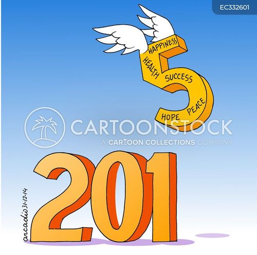 Feliz Año Cartoons and Comics - funny pictures from CartoonStock