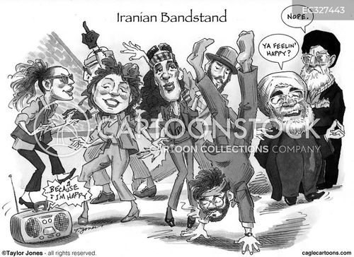 Iranian Dance Cartoons and Comics - funny pictures from CartoonStock