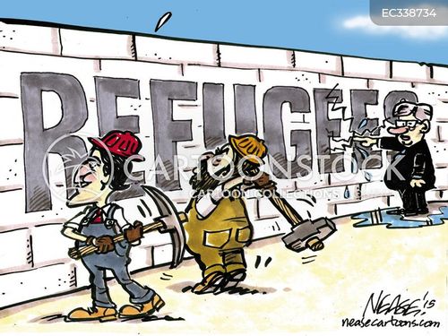 Refugee Network Cartoons and Comics - funny pictures from CartoonStock