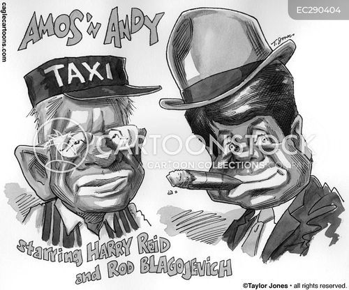Amos And Andy Cartoons and Comics - funny pictures from CartoonStock