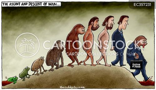 Evolution Of Mankind Cartoons and Comics - funny pictures from CartoonStock