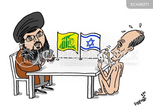Israel-hezbollah Cartoons and Comics - funny pictures from CartoonStock