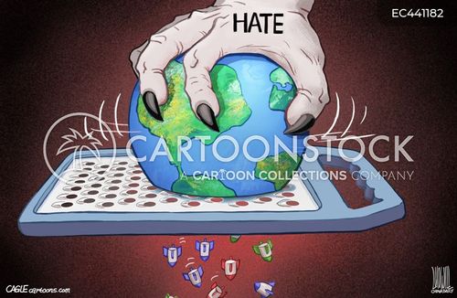 Fueling Hate Cartoons and Comics - funny pictures from CartoonStock