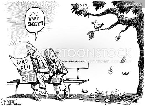 Bird Flu Cartoons and Comics - funny pictures from CartoonStock